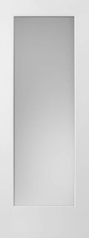 Flush Glazed Full Lite Smooth Fiberglass - The Door & Trim Store